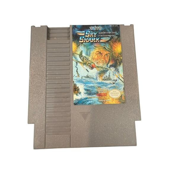 Video Games & Consoles | Sky Shark Nes Video Game Taito Classic Shooter ...
